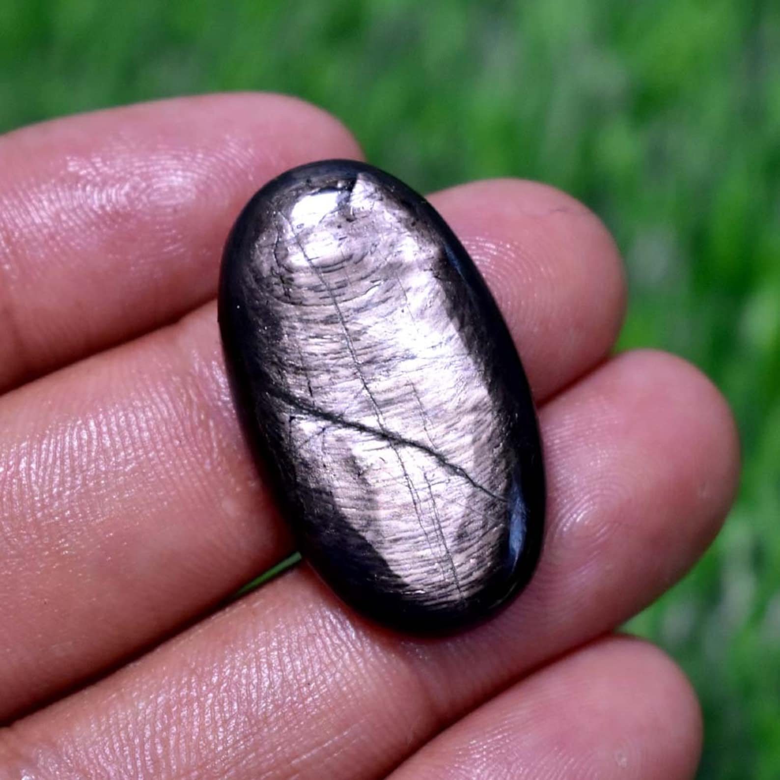 33.90 Cts Natural Hypersthene Gemstone Hypersthene Cabochon | Etsy