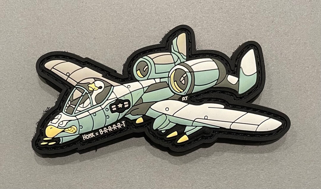 Honk-brrrrt 4" X 2.36" 3D Contoured PVC Patch (velcro Hook Backing ...