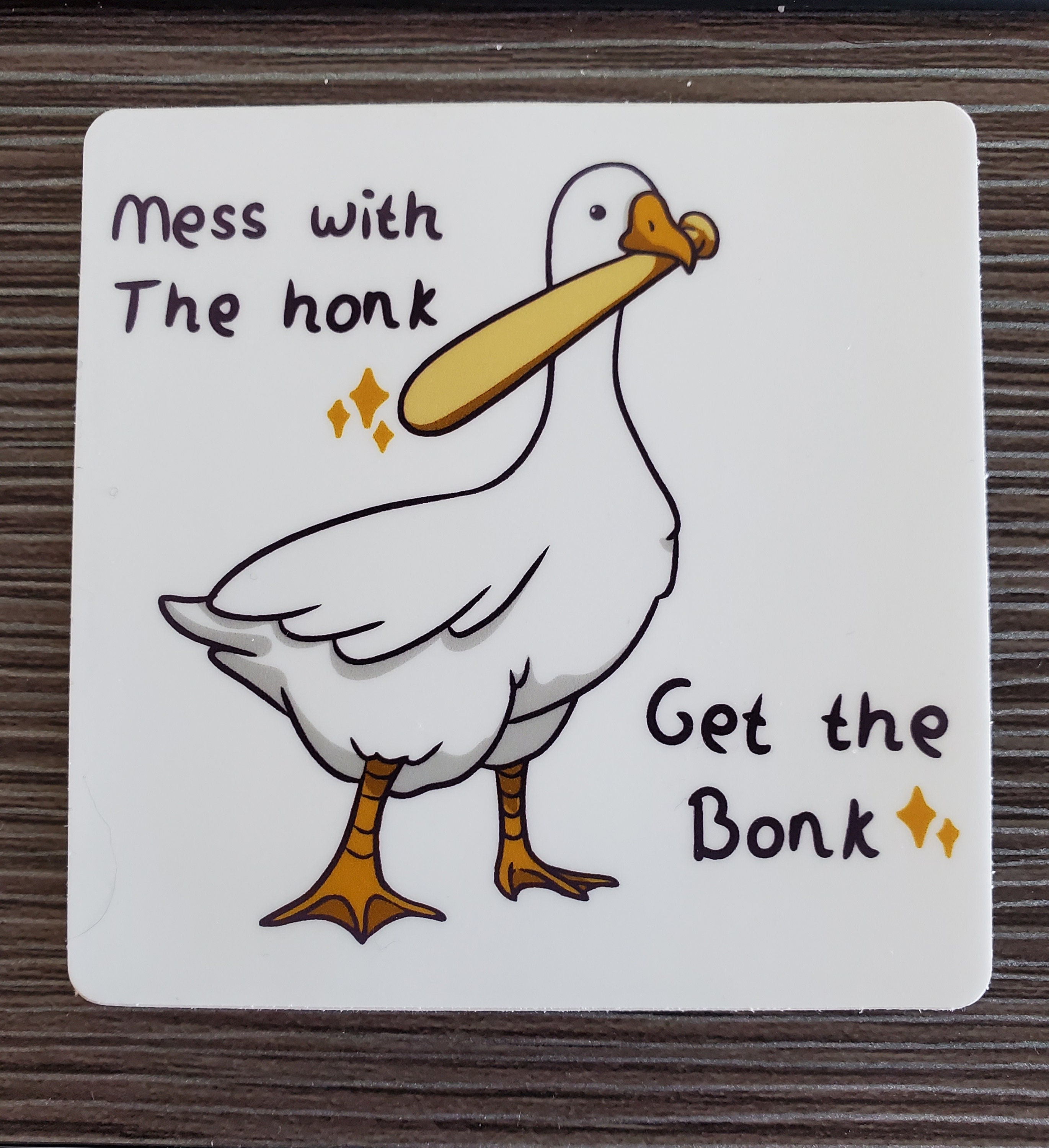 Honk-bonk 3" X 3" Sticker/magnets (choose Variations) - Etsy
