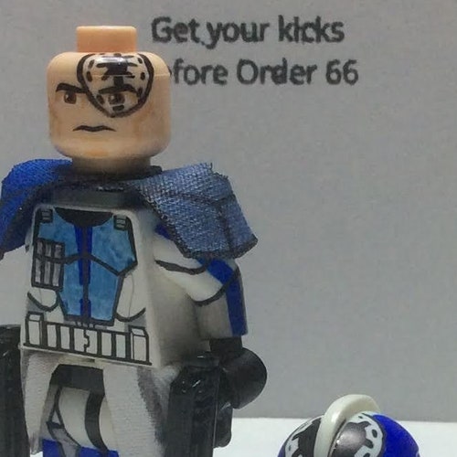 Lego Star Wars Custom Clone Troopers ARC Trooper Jesse 501st - Etsy