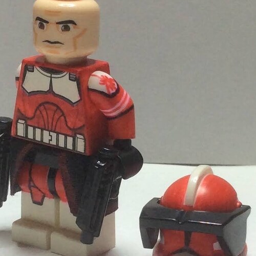 Lego Star Wars Custom Clone Troopers Commander Bacara Set | Etsy