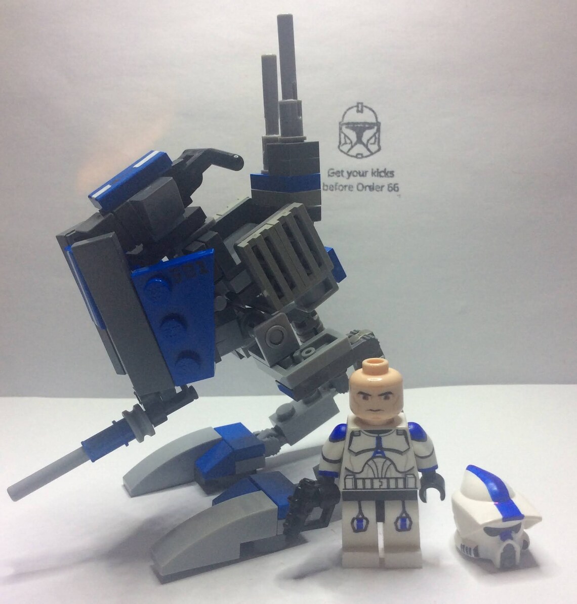 Lego Star Wars Custom Clone Troopers 501st AT-RT ARF | Etsy