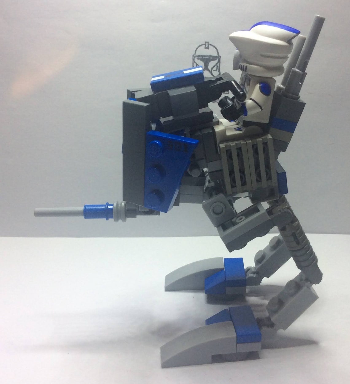 Lego Star Wars Custom Clone Troopers 501st AT-RT ARF | Etsy