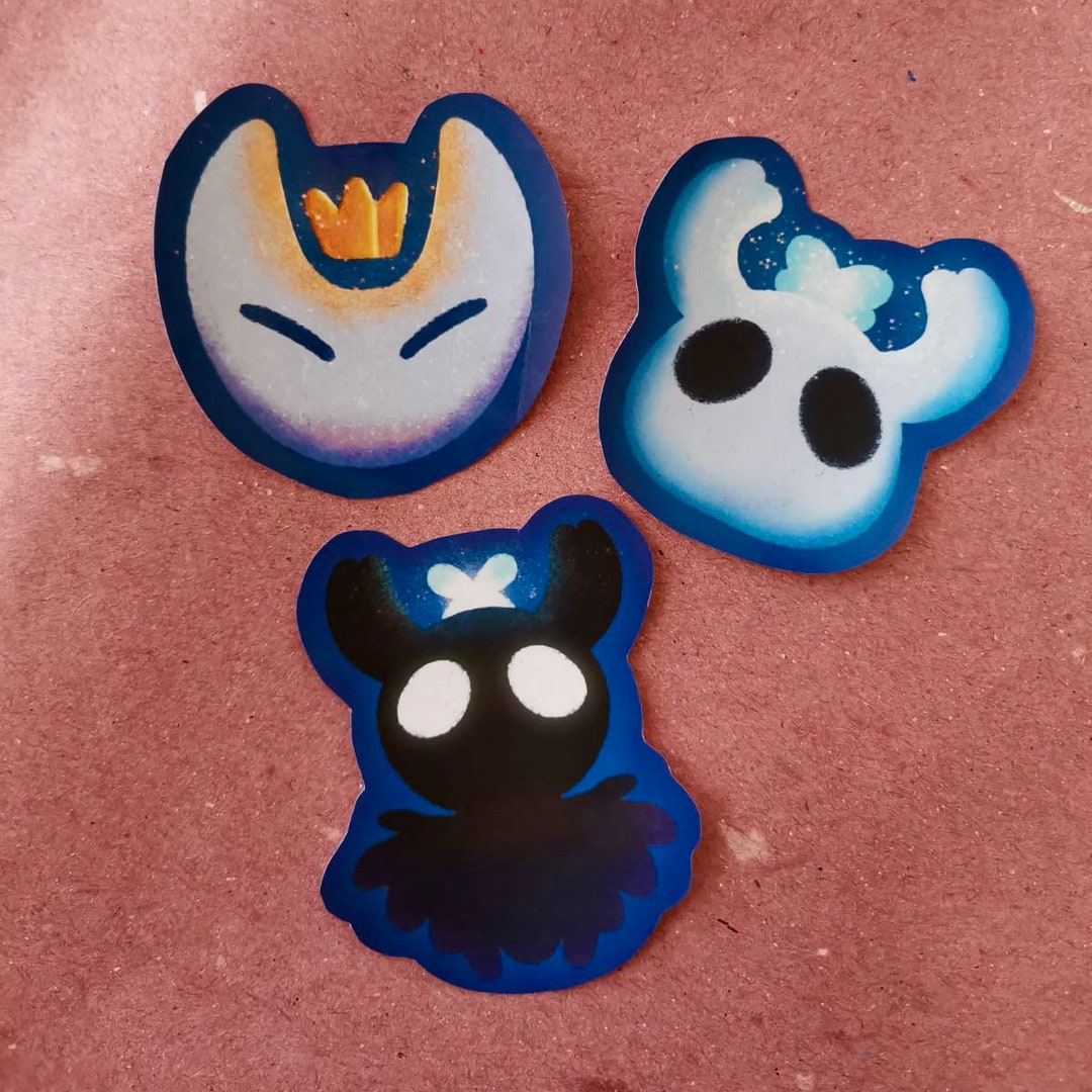 Set of Cute Hollow Knight Stickers / Hollow Knight Stickers / Hornet ...