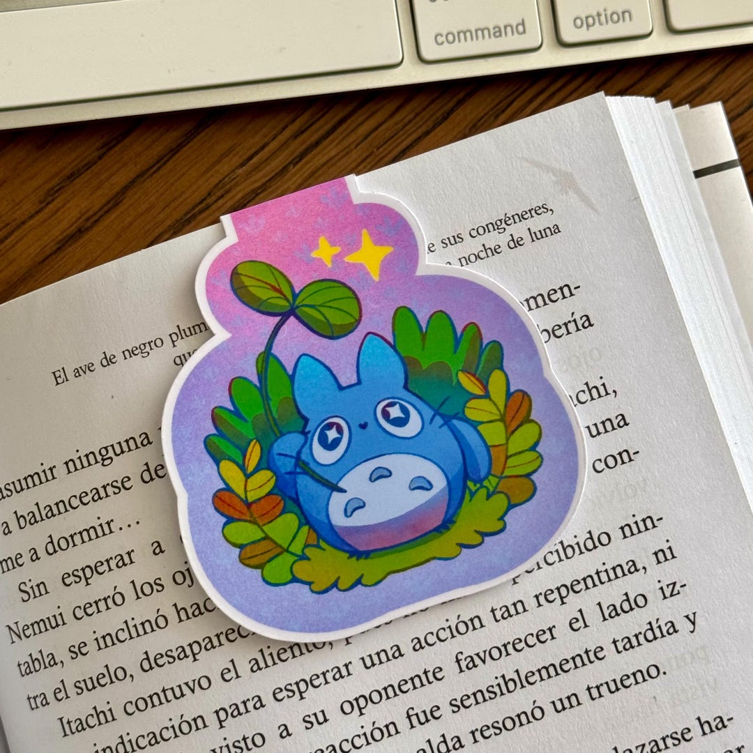 My Neighbor Totoro Magnetic Bookmark | Ghibli Bookmark | Tonari No ...