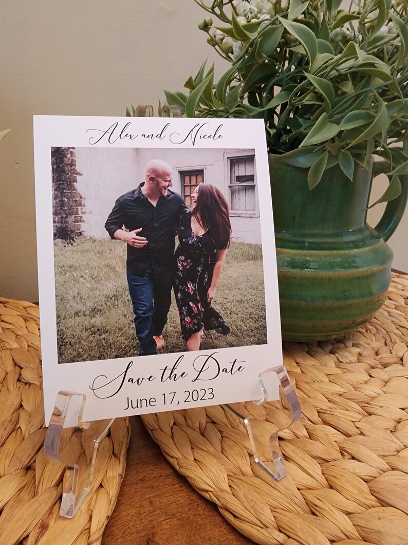 Retro Polaroid Camera Wedding Invitations, Retro Look, Vintage ...