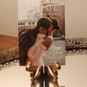 Save the Date Fridge Magnets, Personal Photo, Pre-wedding Invite - Etsy