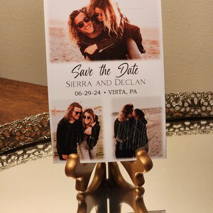 Save the Date Fridge Magnets, Personal Photo, Pre-wedding Invite - Etsy