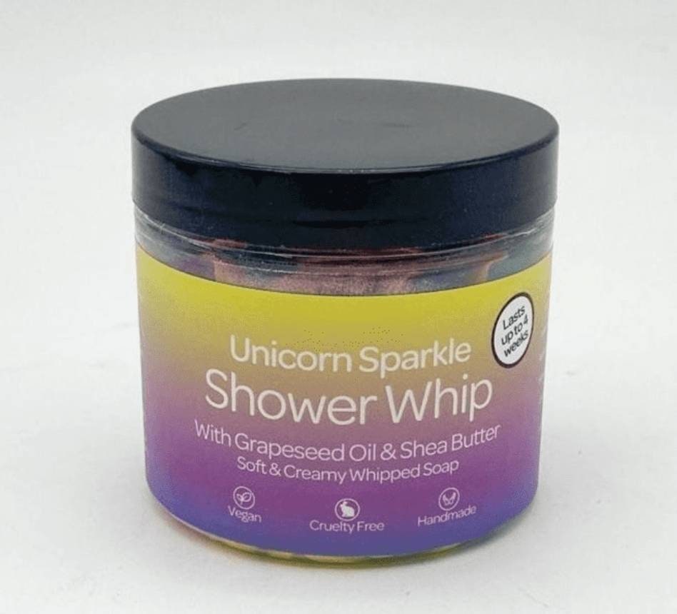 Unicorn Sparkle Shower Whips 150g - Etsy UK