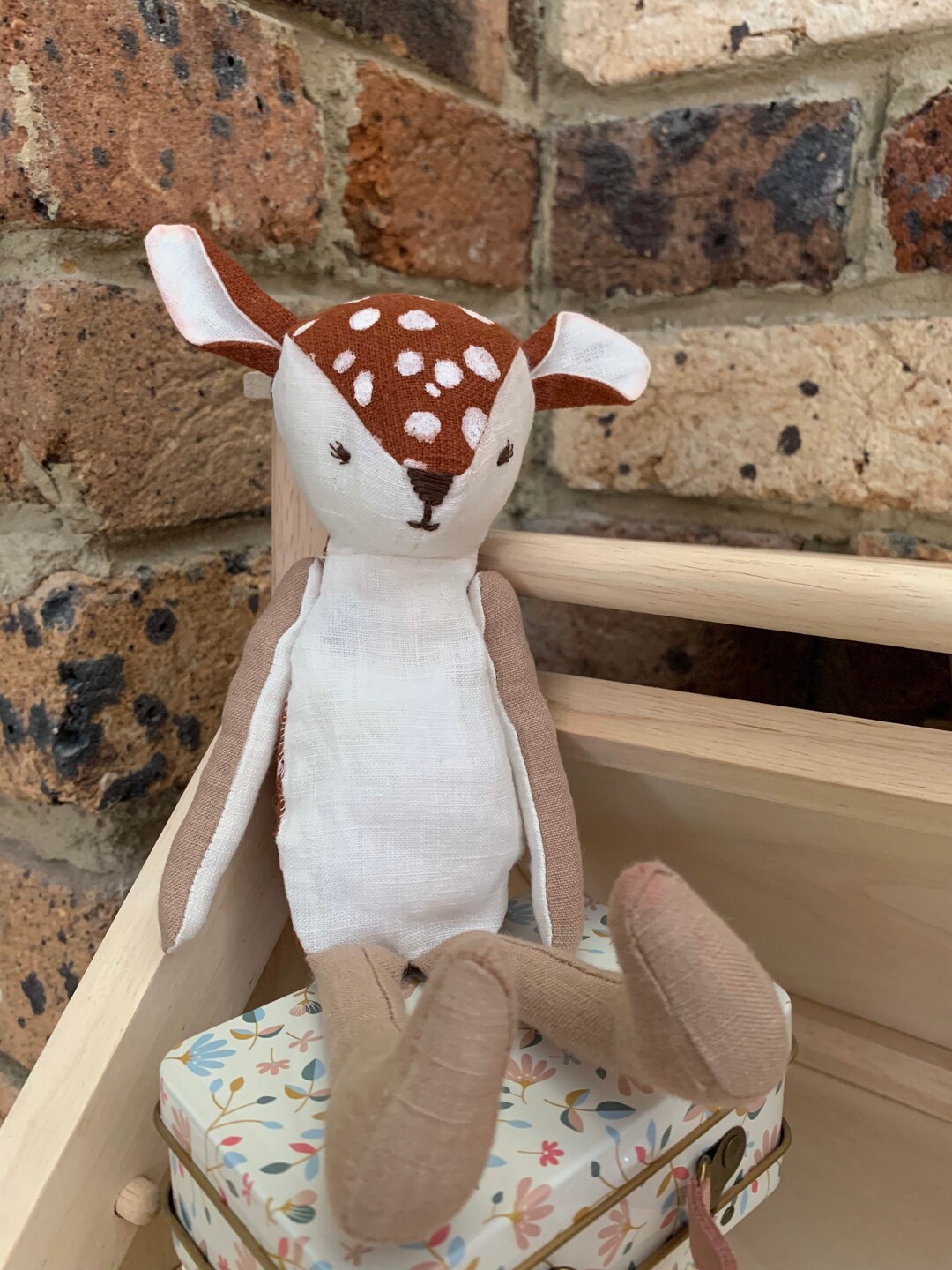 VINTAGE FAWN TEDDY Sewing Pattern - Etsy