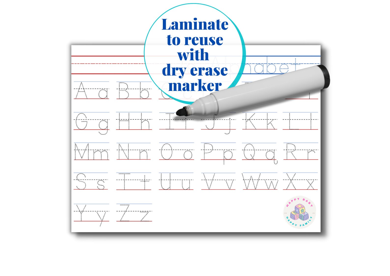 2 Printable Alphabet Directional Letters Tracing/ Tracing Guide ...