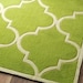 Premium Quality Lemon Grass Green Tufted Solid Rug 100% Wool 3x5 , 4x6 ...