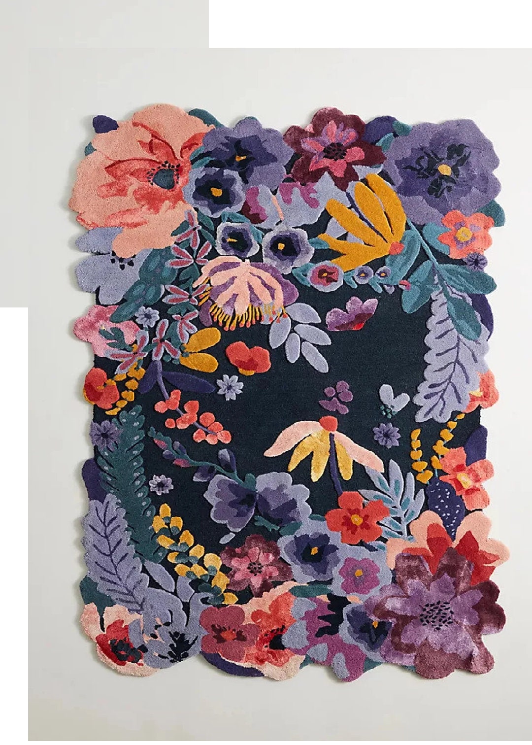 Aracelli Premium Area Rug Irregular Shaped Hand Tufted 100% Wool ...