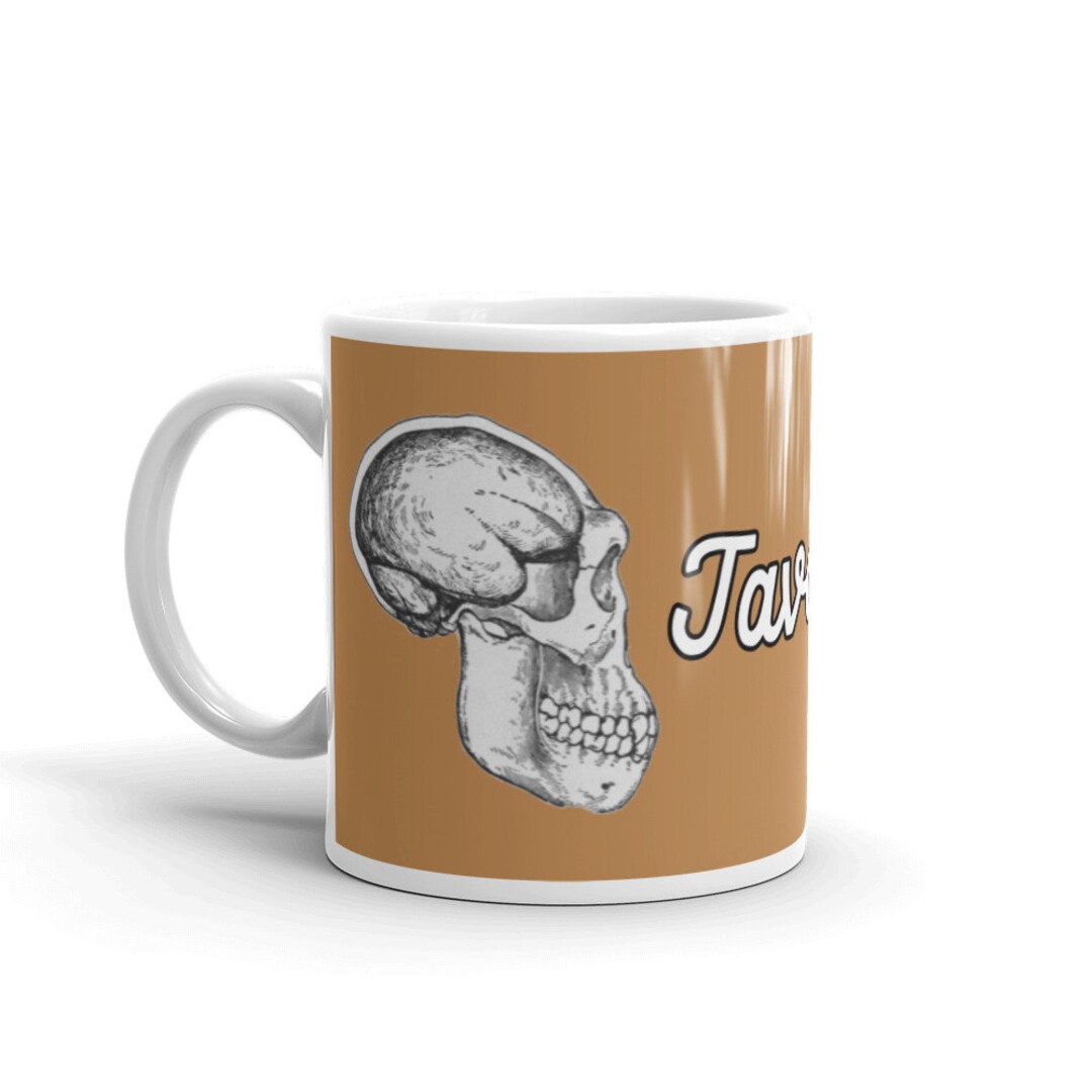 Java Man Homo Erectus Mug - Anthropology and Archaeology Gifts ...