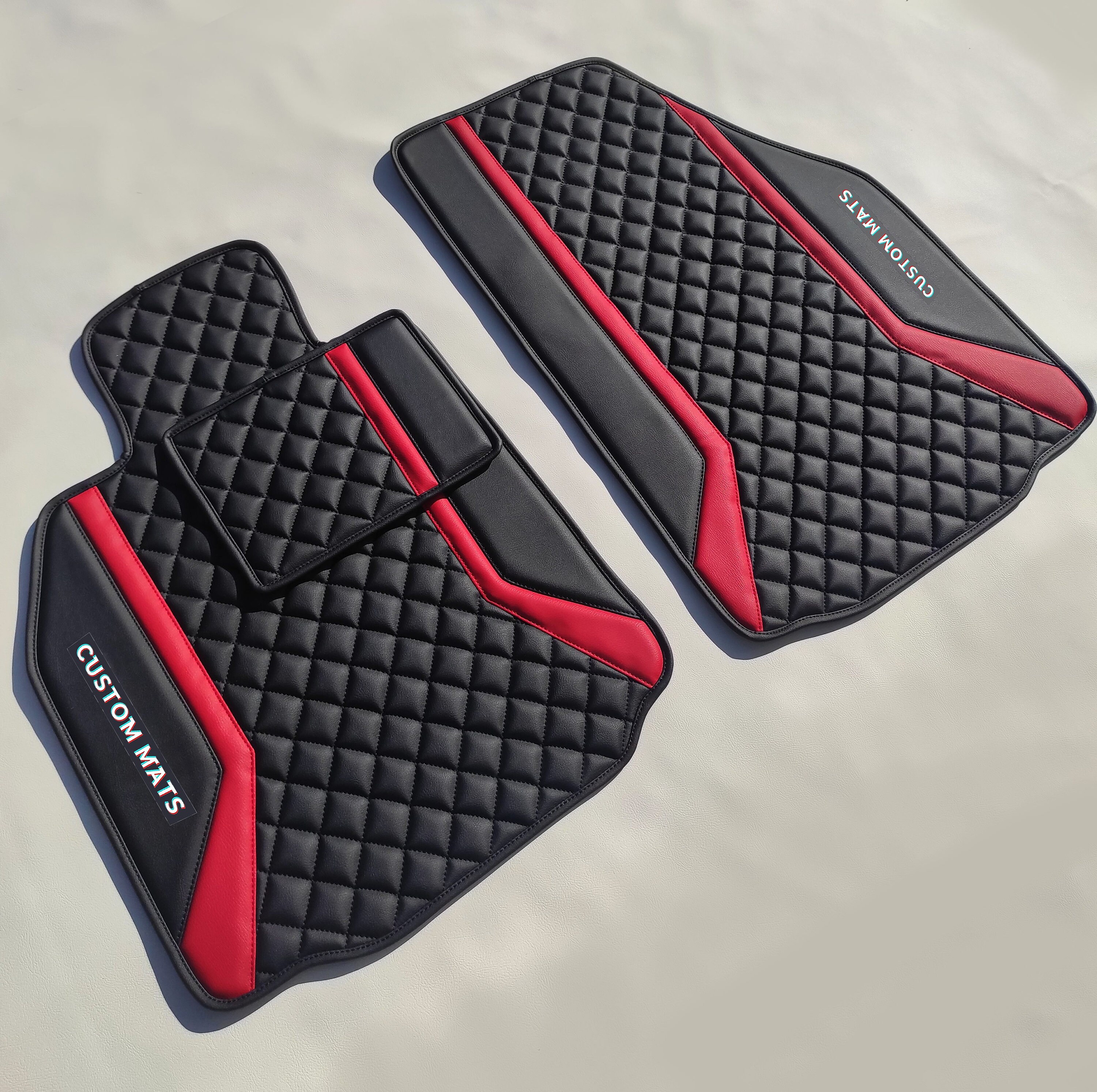 Custom Made Tailored Eco-leather Floor Mats for Porsche Cayman, 911 or ...