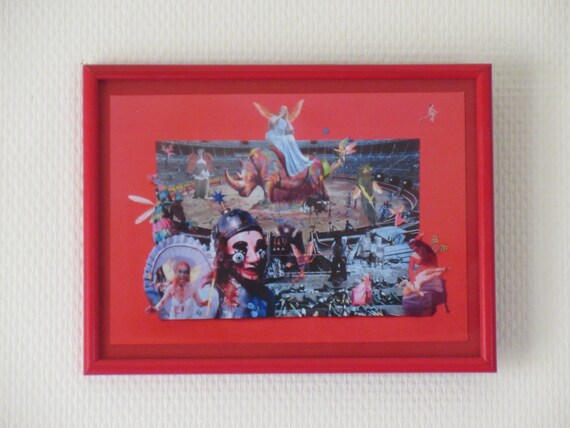 Other Assemblage Mixed Media & Collage feminism deco painting humor ...