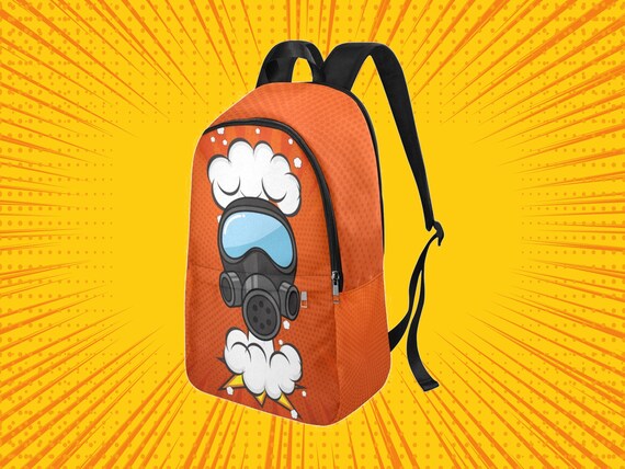 Unisex Gas Mask Backpack Everyday Backpack Travel Backpack - Etsy UK