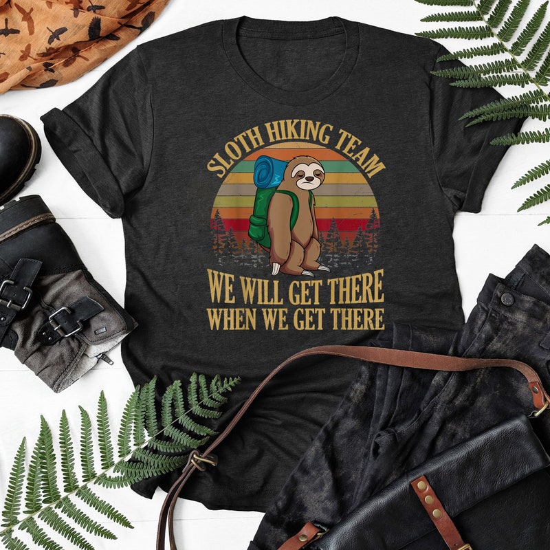 Sloth Hiking Team - Etsy