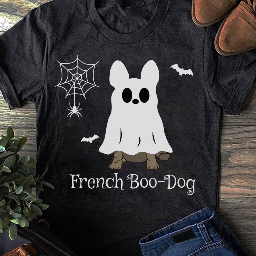 French Bulldog Halloween Ghost Tee: Funny Dog Lover Gift - Etsy