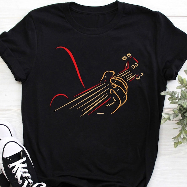 Guitar Shirt - Etsy