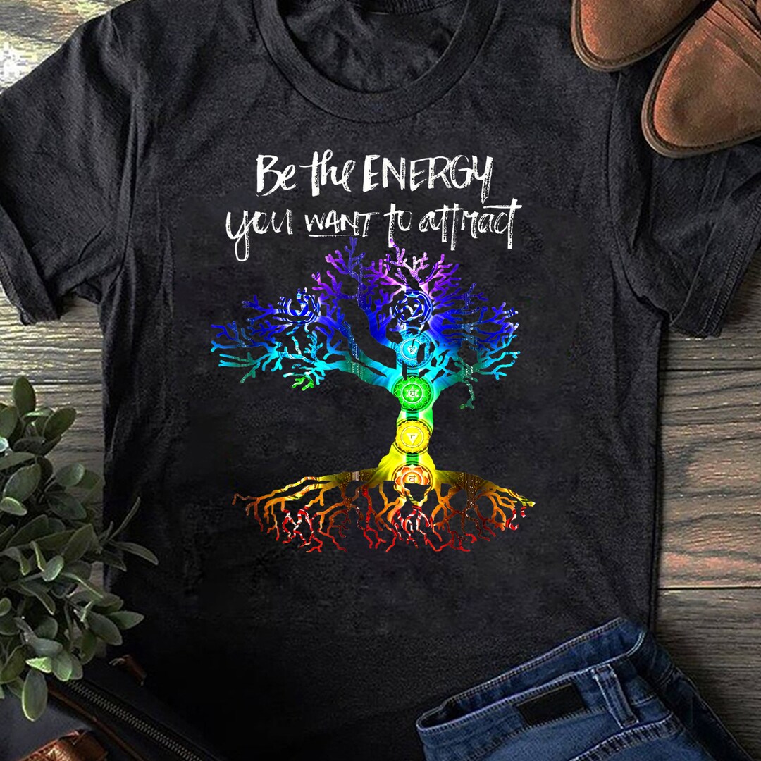 Chakra Tree of Life T-shirt: Hippie Soul Peace Shirt - Etsy