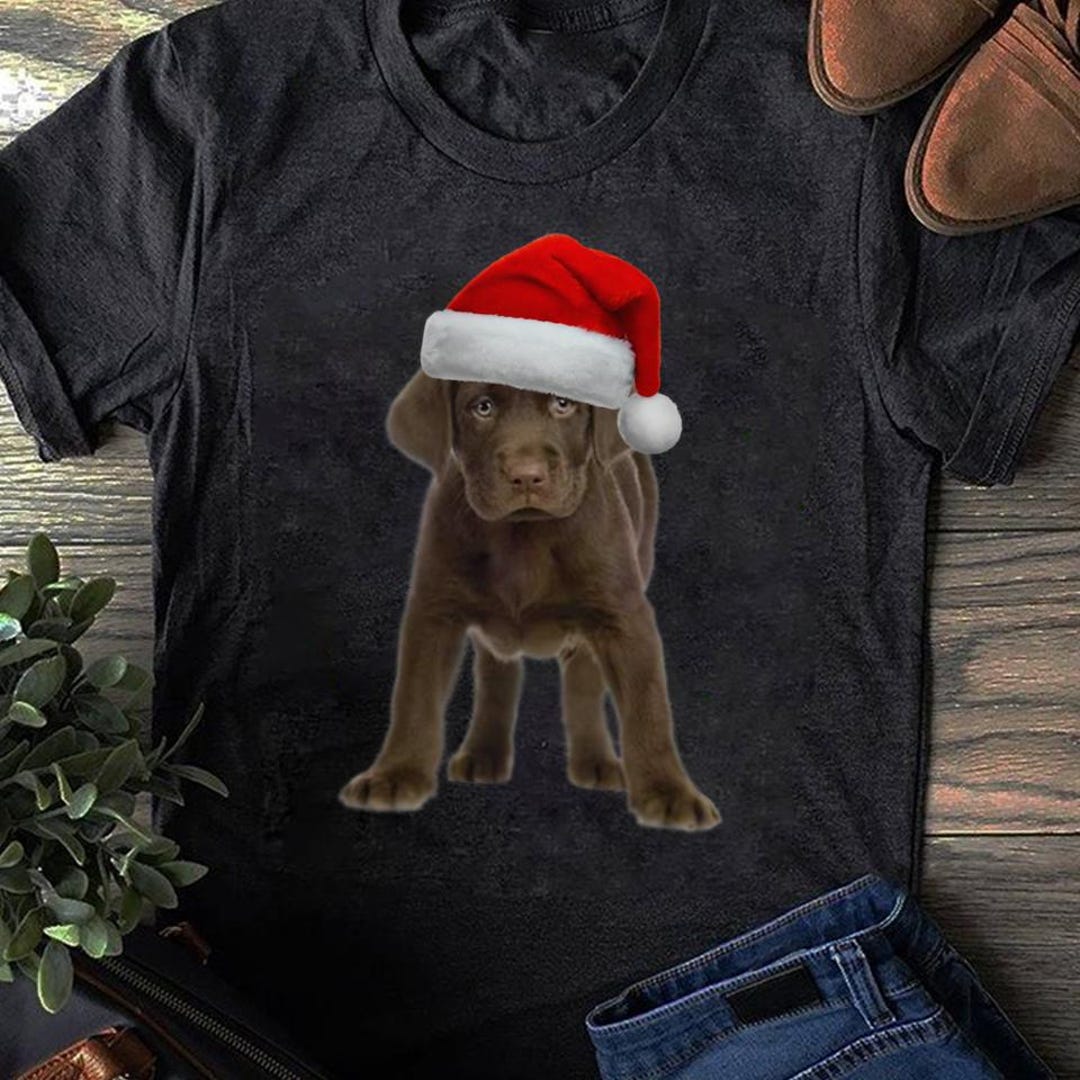 Chocolate Lab Shirt Dog Labrador Retriever Christmas Gift Sweatshirt ...