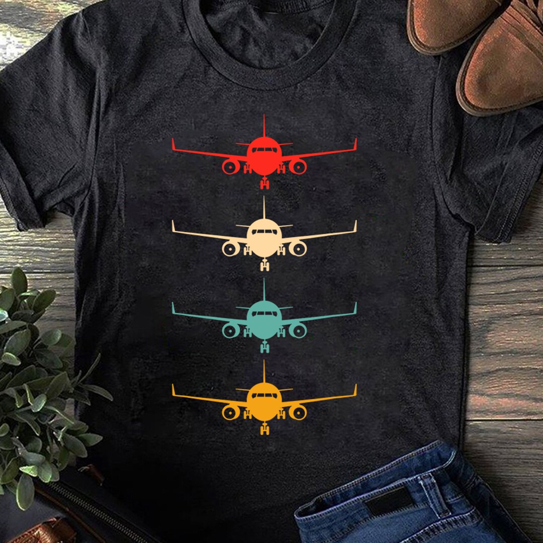 Aviation Airplane Flying Airlin Funny Vintage Pilot Alphabet Flying ...