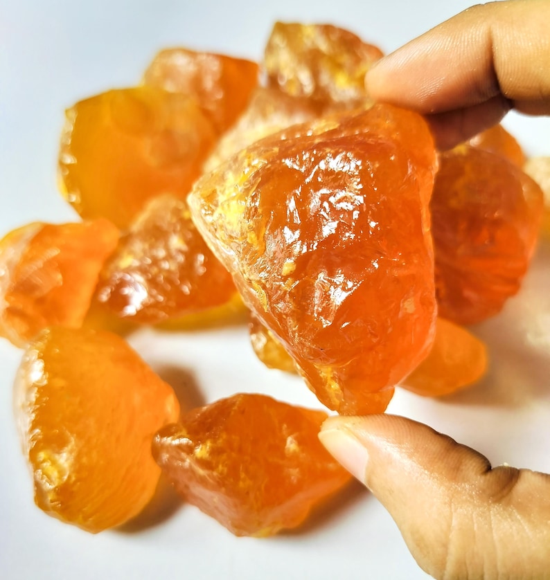 Natural Untreated Yellow Baltic Amber Rough Raw Stone –genuine Organic ...