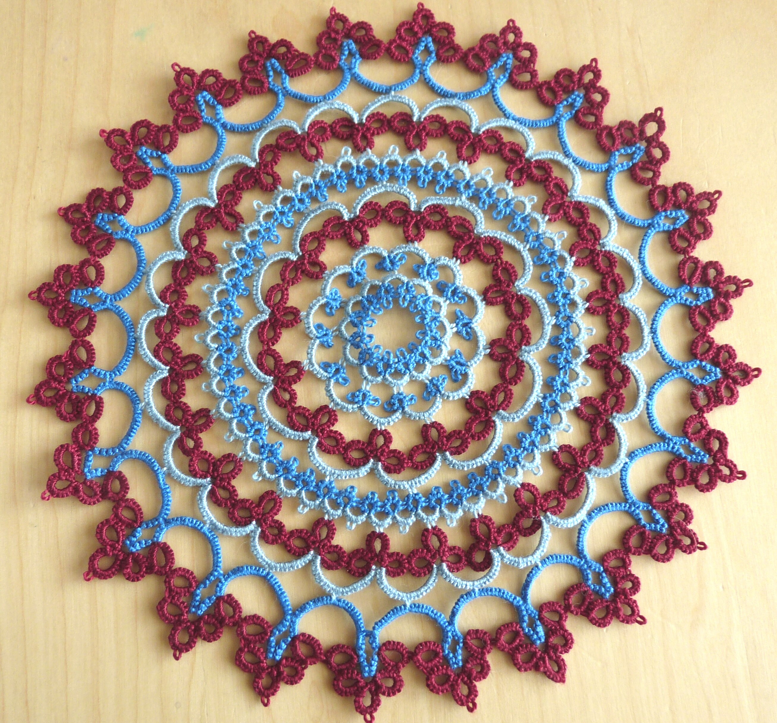 Tatting Pattern - Spring Star - Instant Digital Download - Etsy