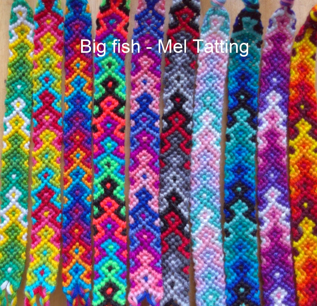 Friendship Bracelet - Big Fish - Etsy