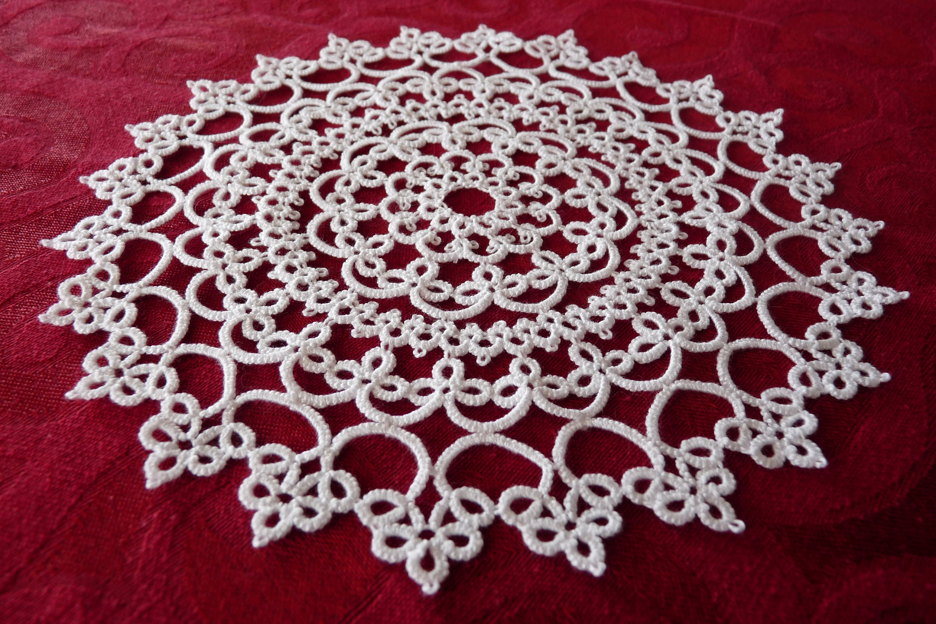 Tatting Pattern - Spring Star - Instant Digital Download - Etsy