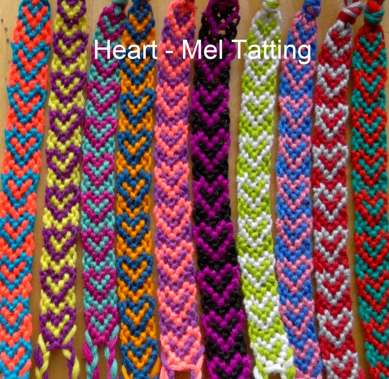 Friendship Bracelet - Heart - Etsy