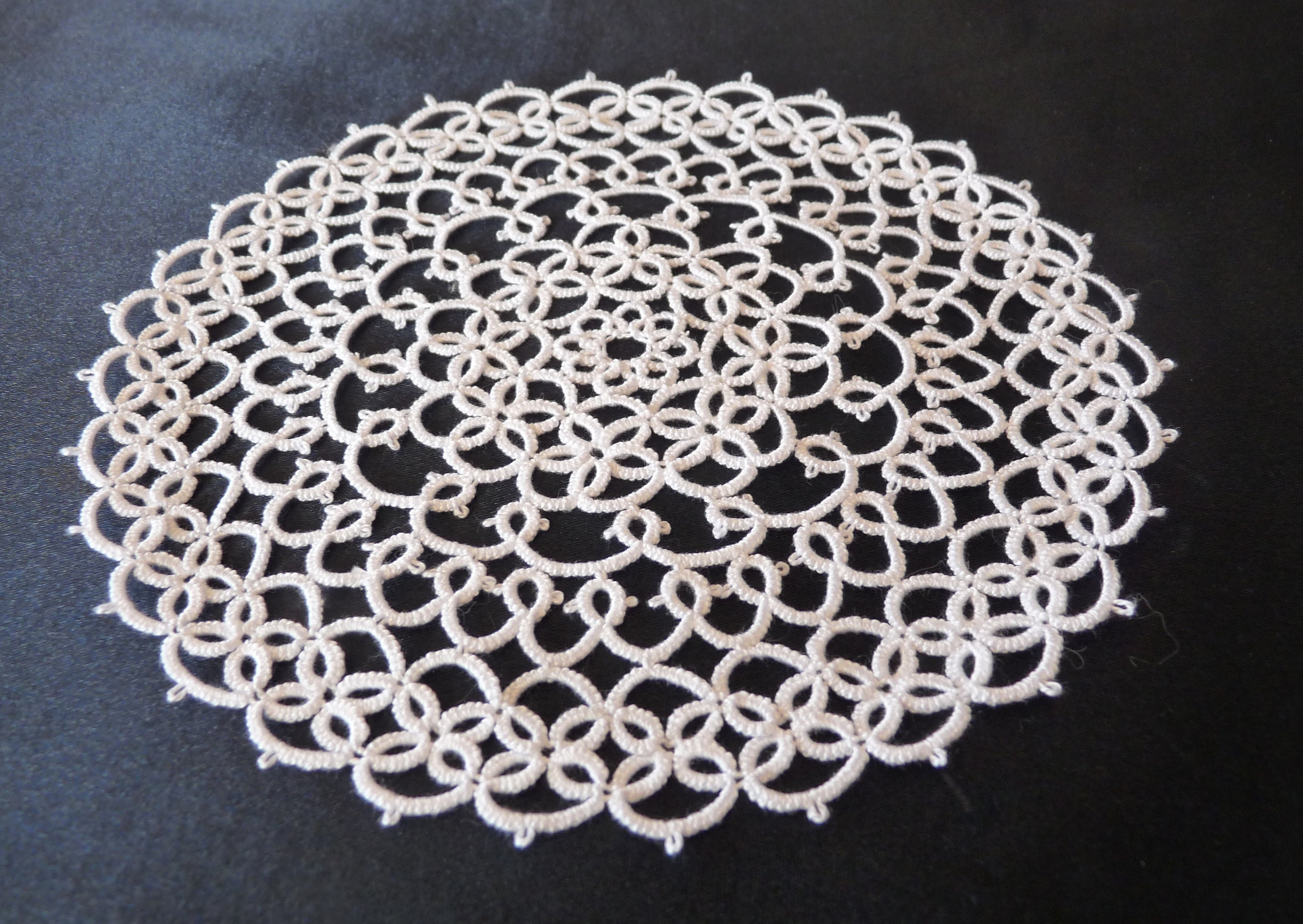 Tatting Pattern - Little Flower - Instant Digital Download - Etsy