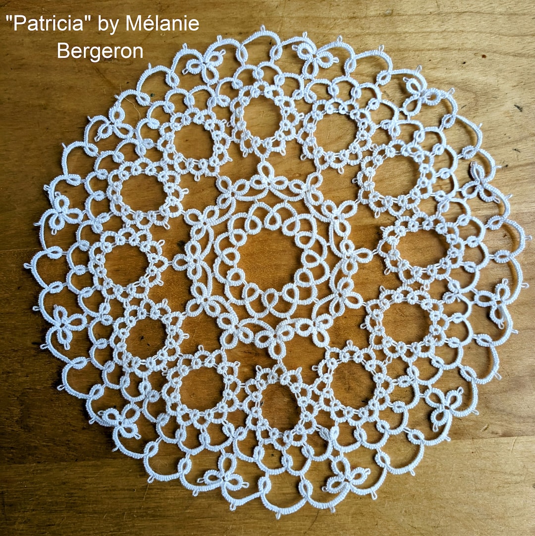 Tatting Pattern - Patricia - Instant Digital Download - Etsy
