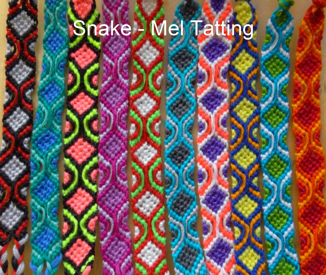 Friendship Bracelet - Snake - Etsy