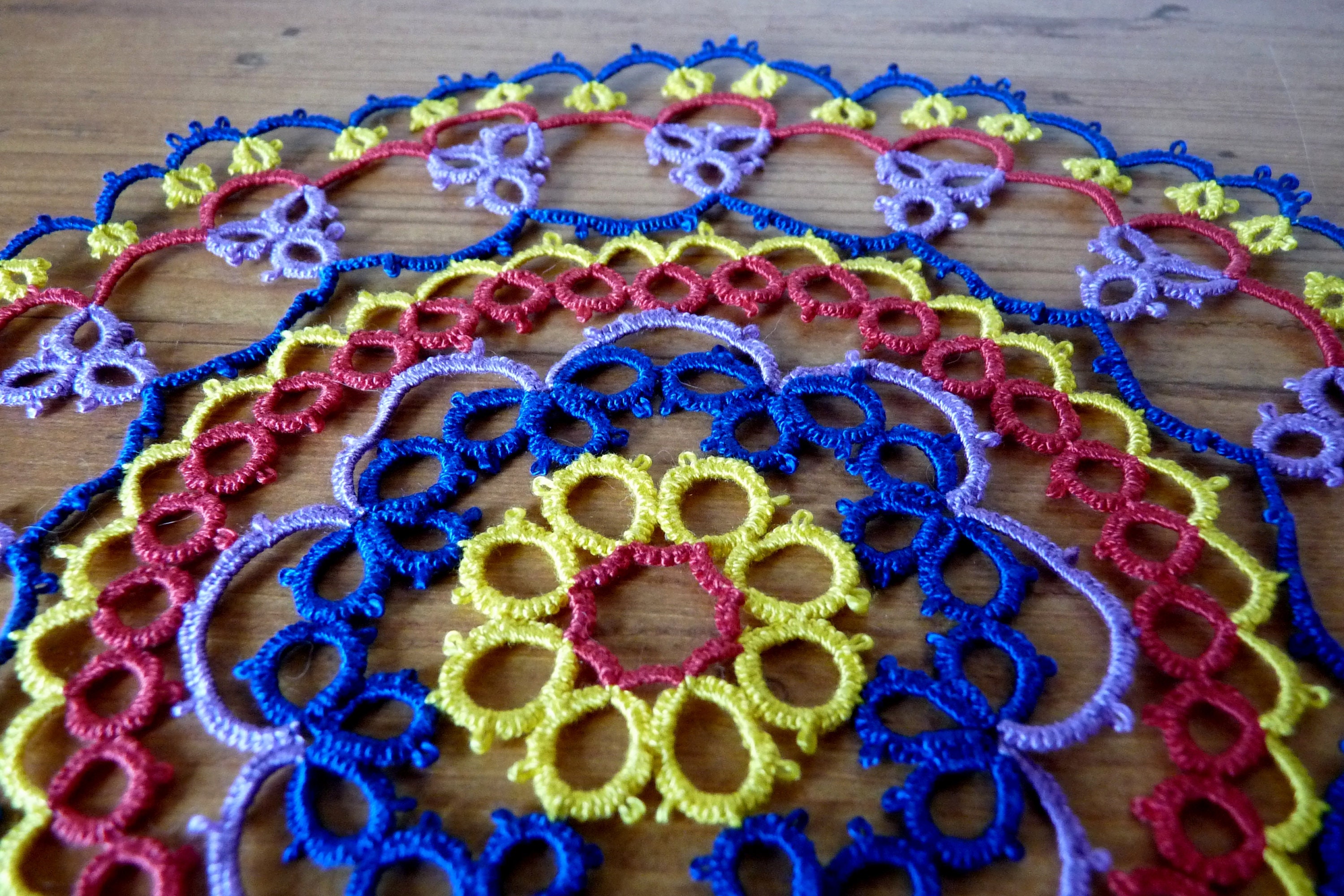 Patrón de frivolité - Maïka - Descarga digital instantánea - Etsy España