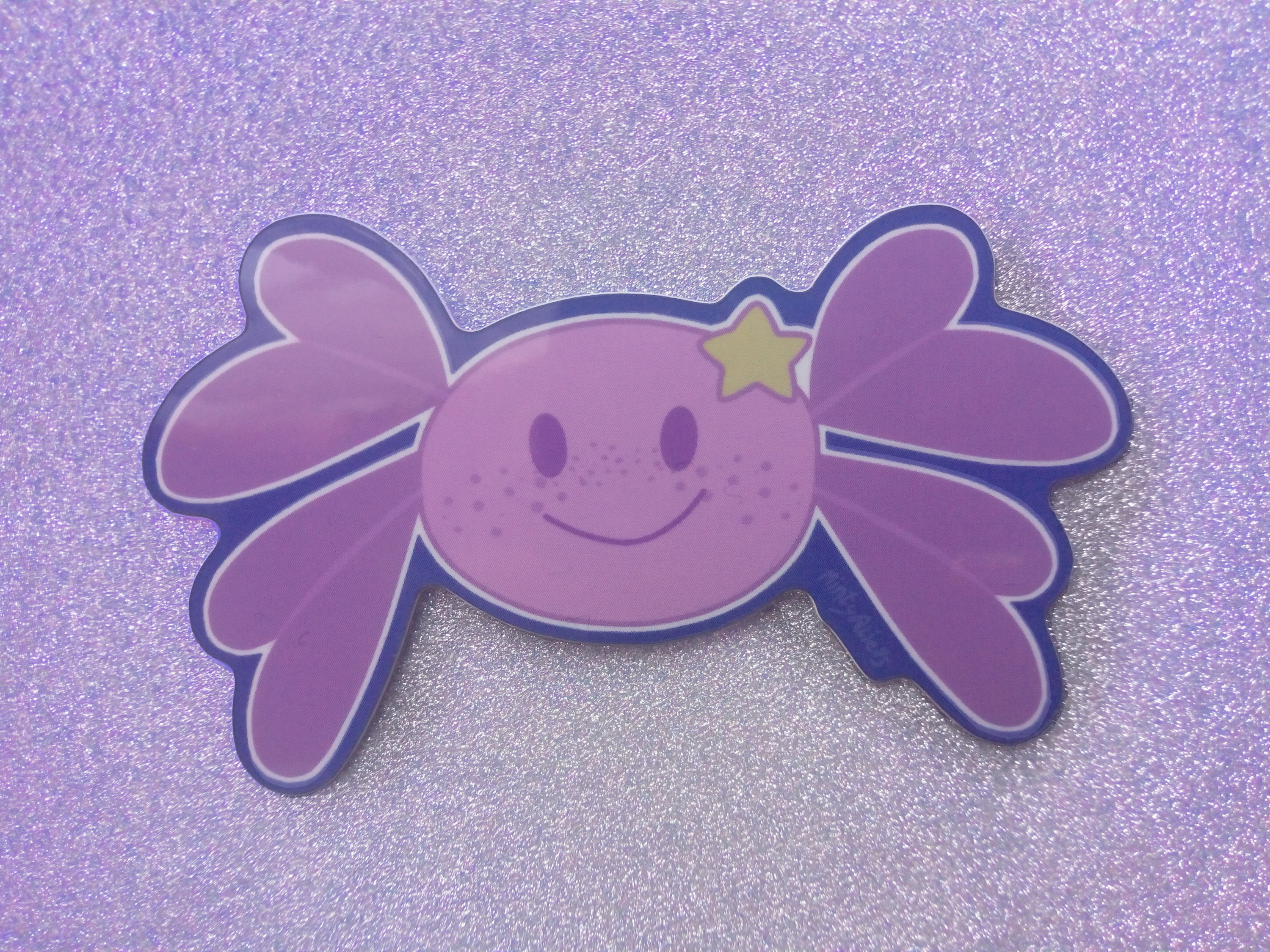 Happy Little Axolotl Sticker - Etsy