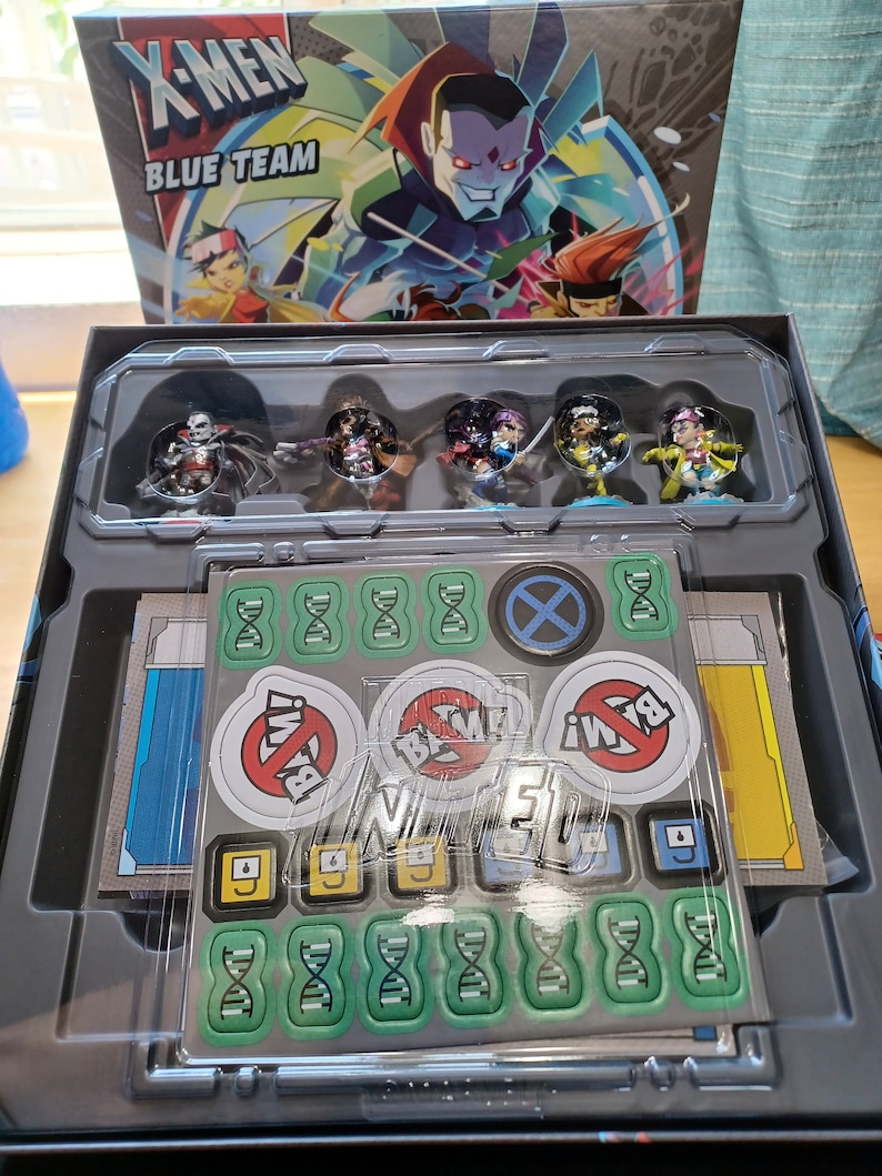 CMON Xmen United: Blue Team Expansion painted - Etsy