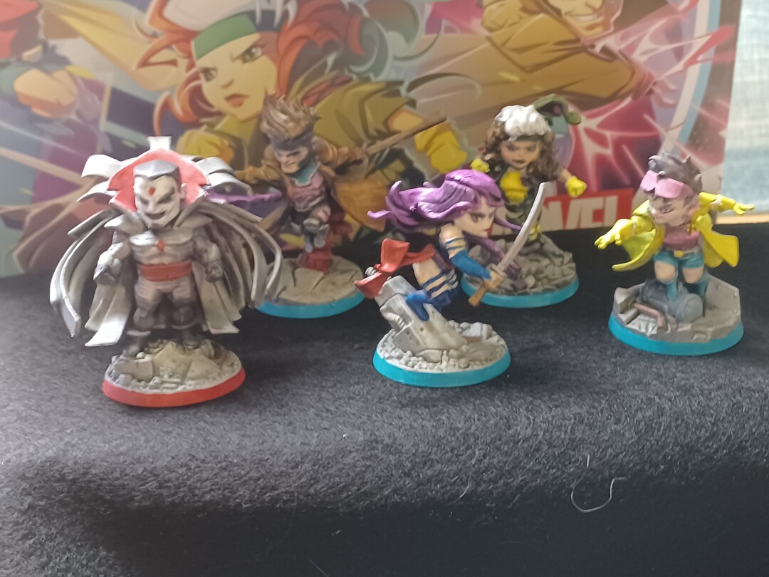 CMON Xmen United: Blue Team Expansion (painted) - Etsy