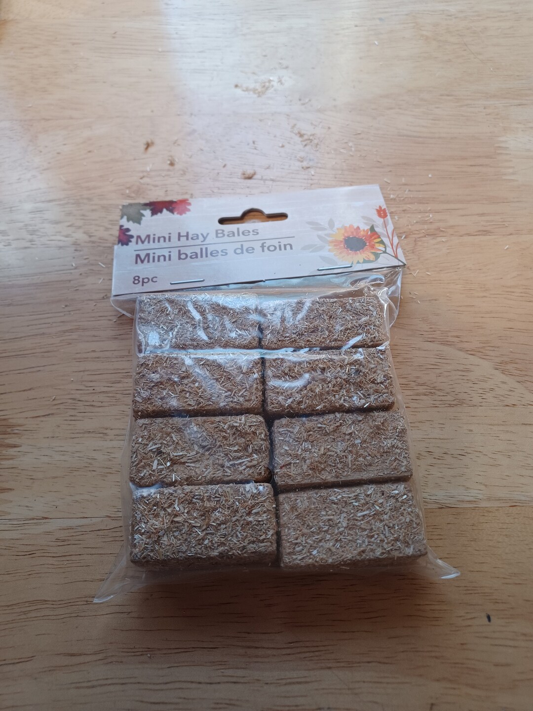 Pack of 8 Mini Hay Bales - Etsy