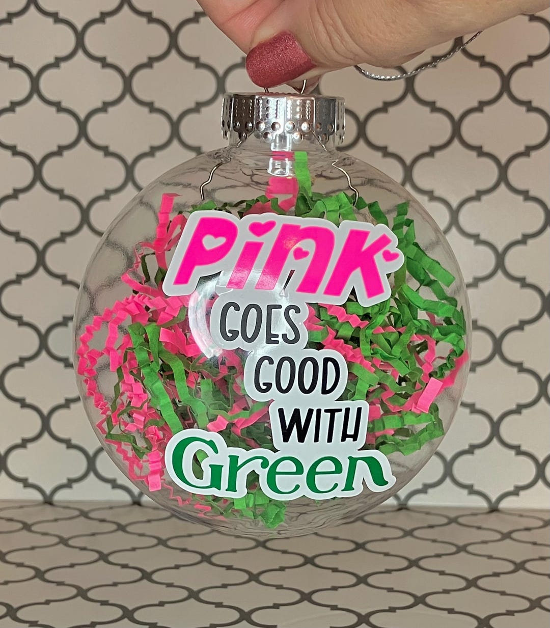 Wicked Inspired Christmas Bauble | Glinda & Elphaba Ornament - Etsy