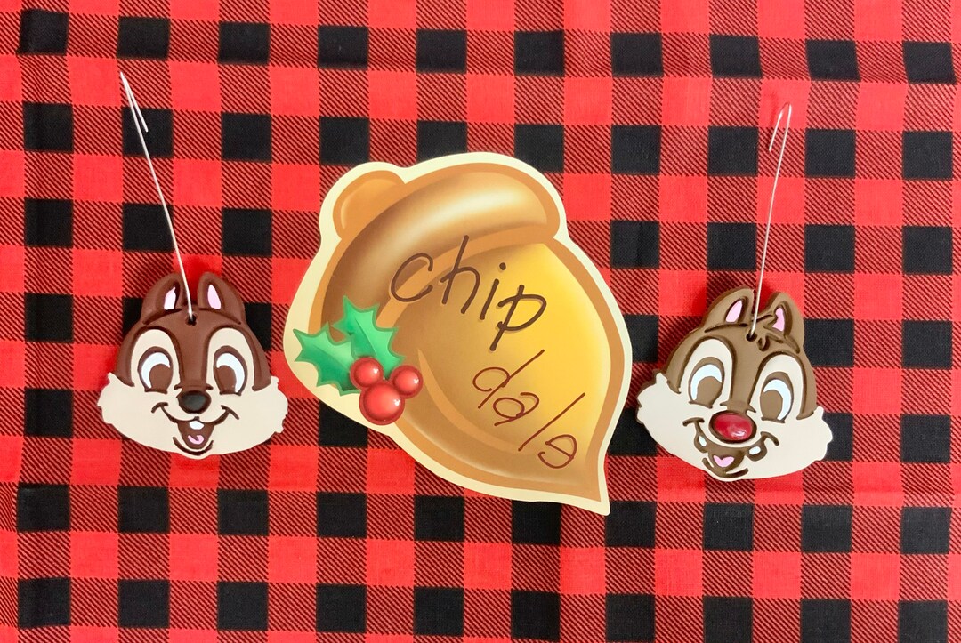Nutty Buddy Chipmunk Ornaments | Unique Gift for Disney Fans - Etsy