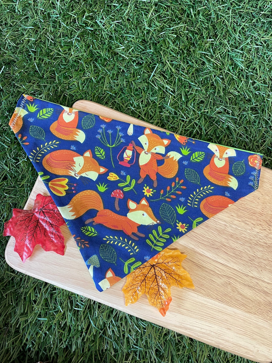 Who’s Looking Like a FOX? - Pet Bandanas & Matching Scrunchies - Etsy