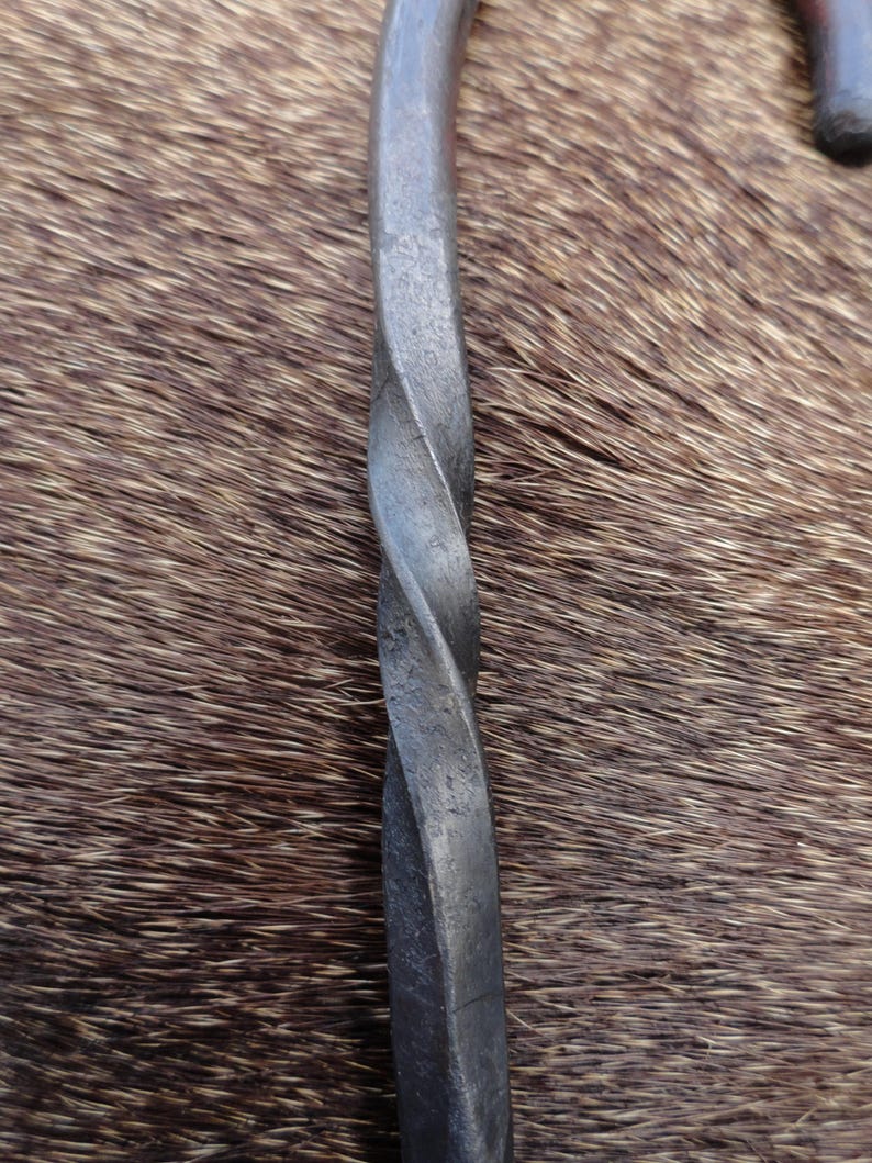 Hand Forged Candy Cane, Short Twist - Etsy