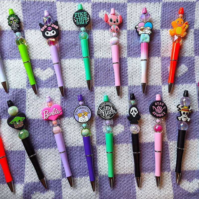 Beaded Pen Barbie - Etsy UK