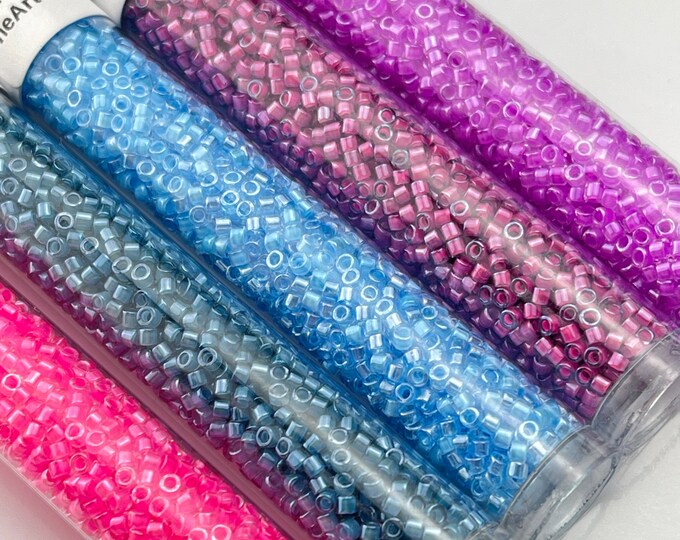 Miyuki Delica Japanese Seed Bead Bead Set | Color Palette | Bead ...