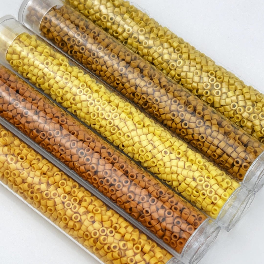 Miyuki Delica Bead Color Palette | Size 11 Seed Set | Beading Starter ...