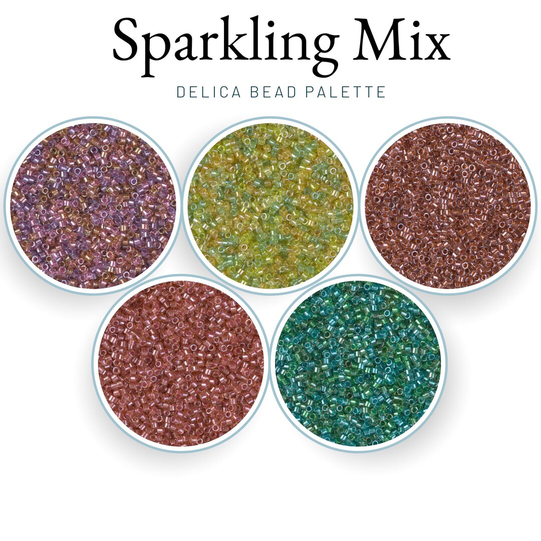 Miyuki Delica Bead Color Palette Size 11 Seed Set Beading Starter Kit ...