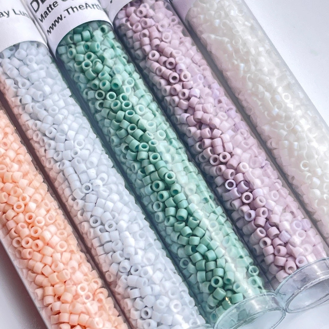 Miyuki Delica Japanese Seed Bead Bead Set Color Palette Bead Weaving ...