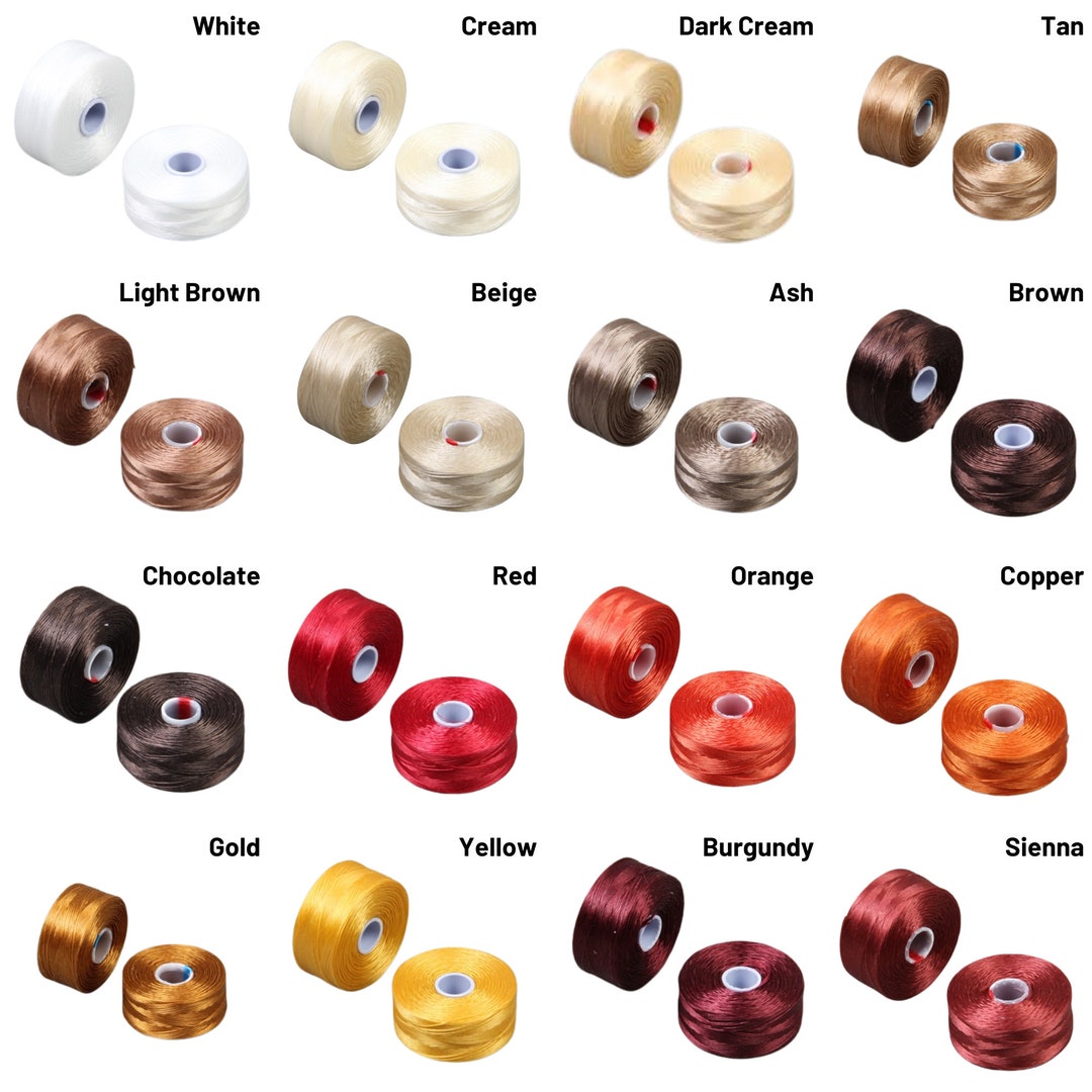 C-lon Beading Thread for Peyote, Brick Stich, Leather Wraps, Fringe ...